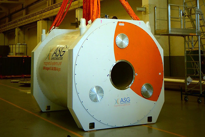 ASG Superconductors UHF MRI MAGNETS